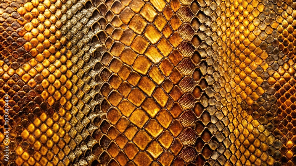 Shiny and realistic fake snake skin material texture for fashion and ...