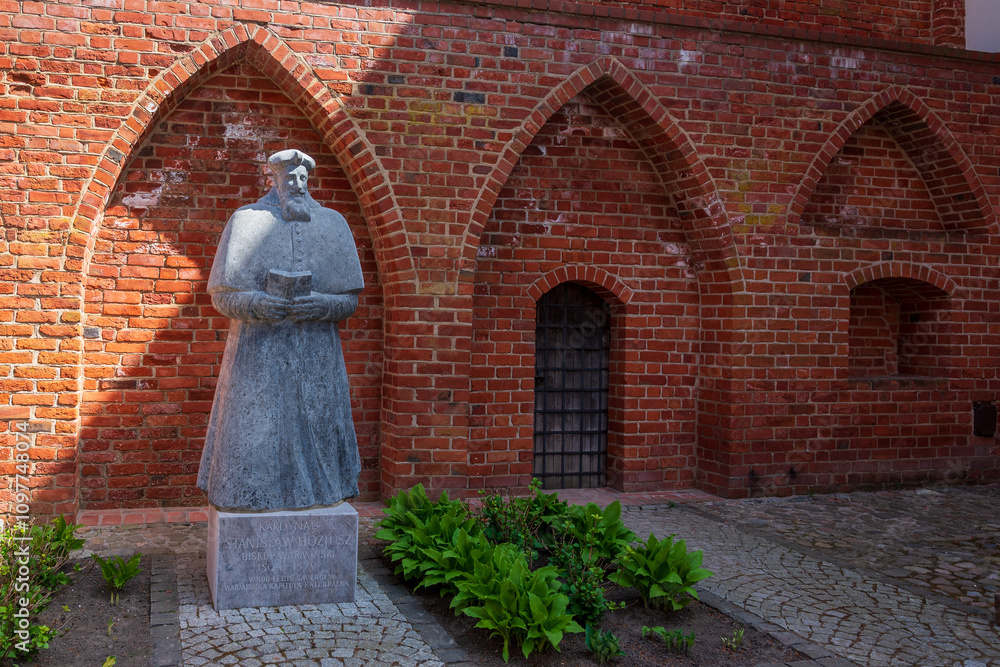 visiting the old ton of Frombork, city of astronomerNicolaus Copernicus ...