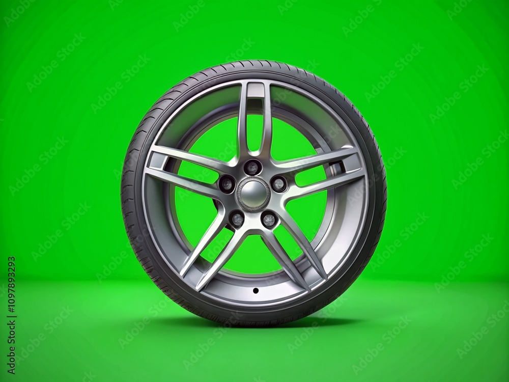 High-Quality Aerial Photography of a 4K Motion Graphic Loading Wheel ...