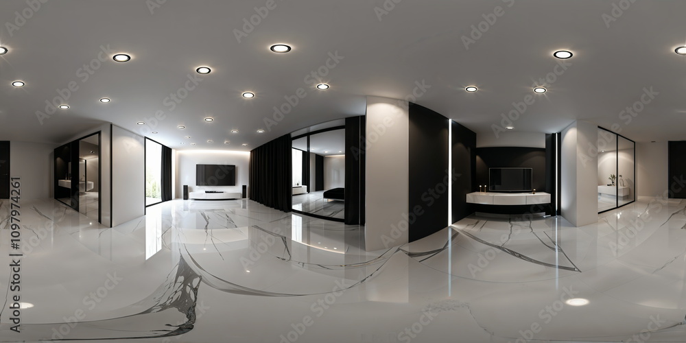 Full 360 degrees seamless spherical panorama HDRI equirectangular ...