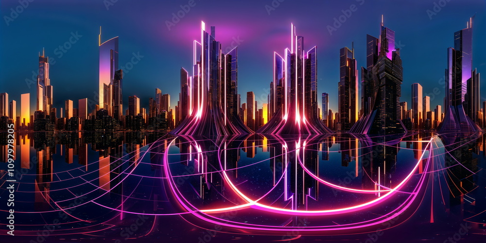 Foto de Stock Full 360 degrees seamless spherical panorama HDRI ...