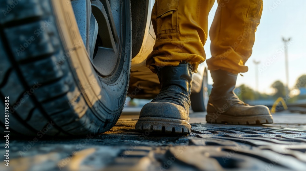 Emergency response training tire inspection drill industrial site ...