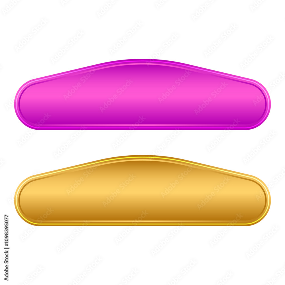 Luxury golden arabic islamic text box title frame border set with ...