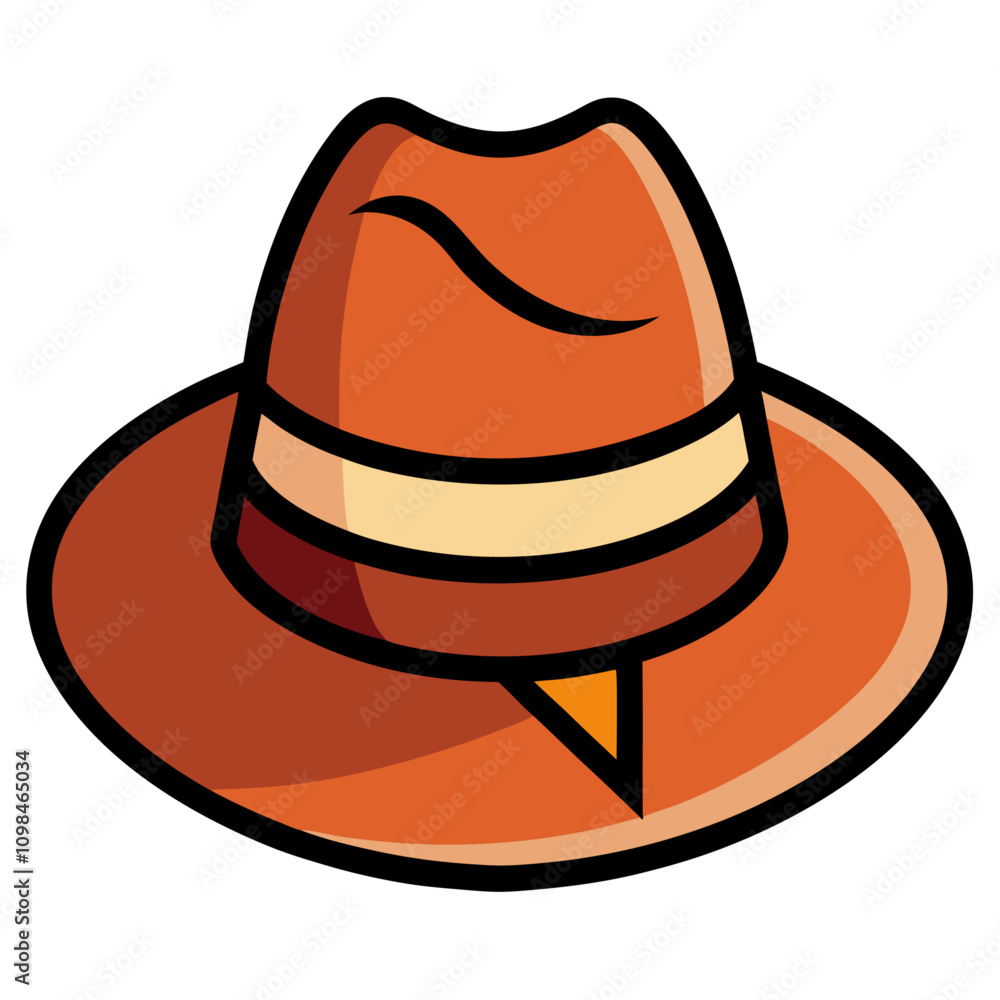 hat clipart cartoon Illustration drawing Stock Vector | Adobe Stock