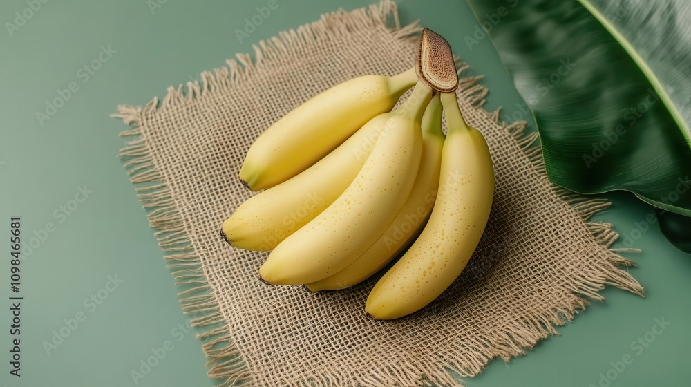 Banana fiber infographic with blank text area for nutrition facts ...