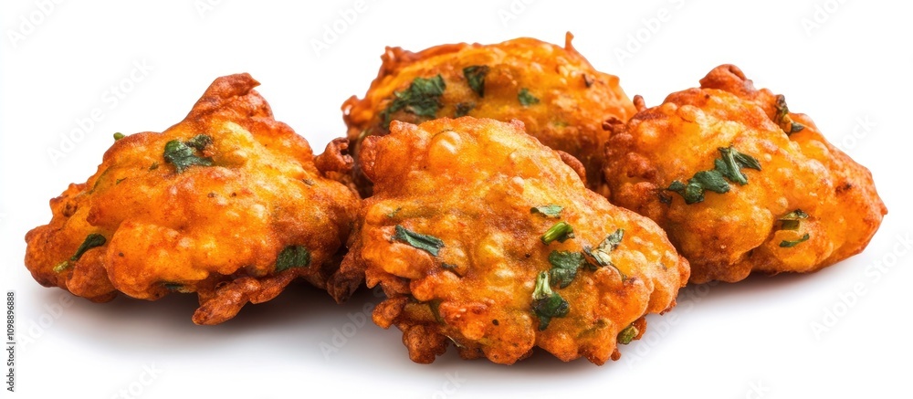 Crispy and Delicious Basin Pakora Popular Indian Street Food Snack ...