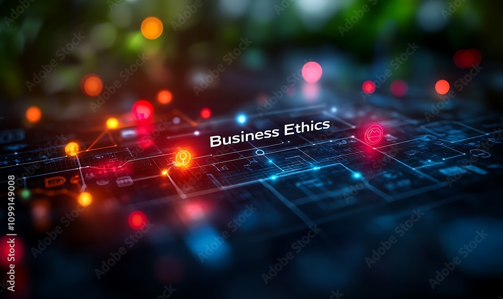 Business Ethics and Corporate Responsibility Concept. "Business Ethics ...