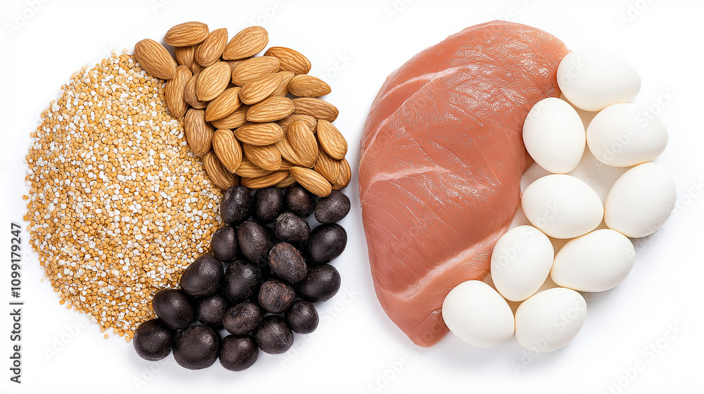 Balanced Diet Pie Chart: A colorful and illustrative pie chart ...