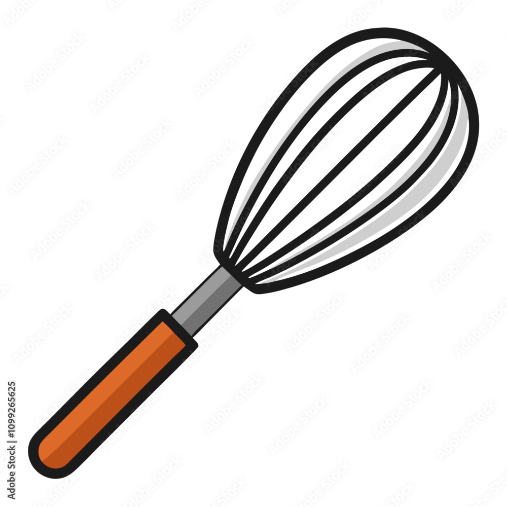 whisk clipart Cartoon Illustration drawing Stock Vector | Adobe Stock