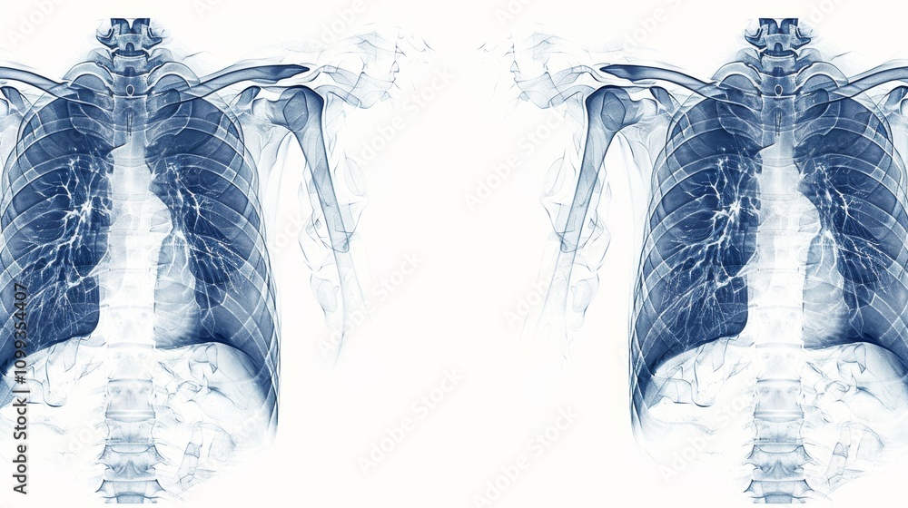 Medical and Health Frame Border Background with X-Ray Images for ...