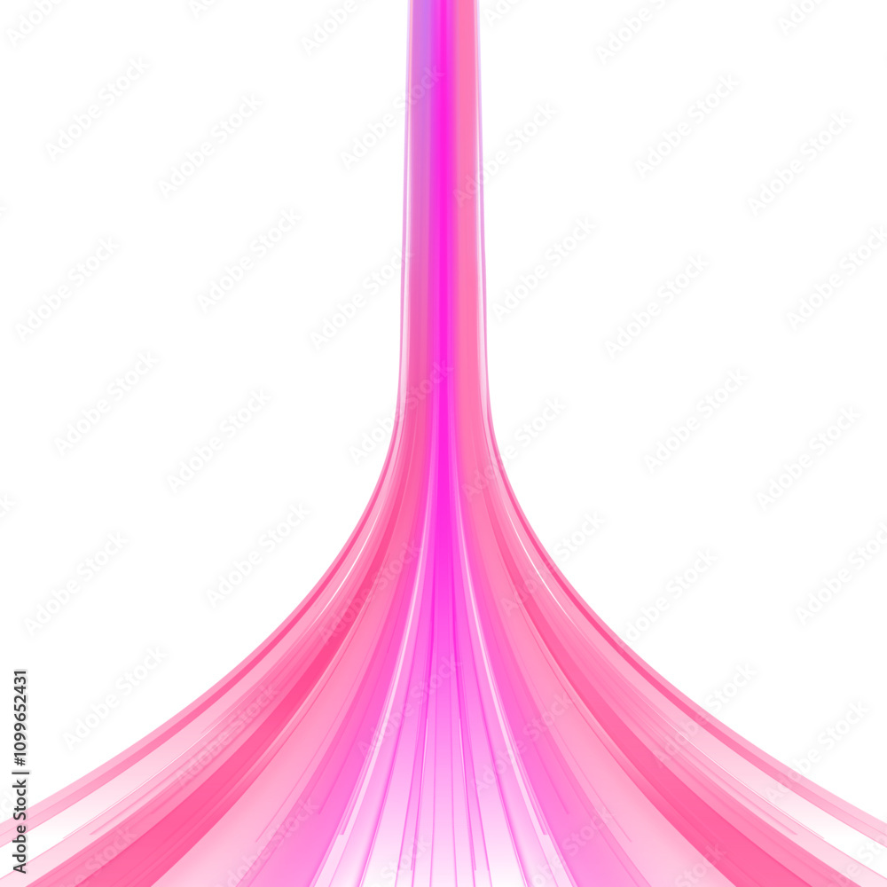 Luminous laser beams and abstract flash effects on transparent ...