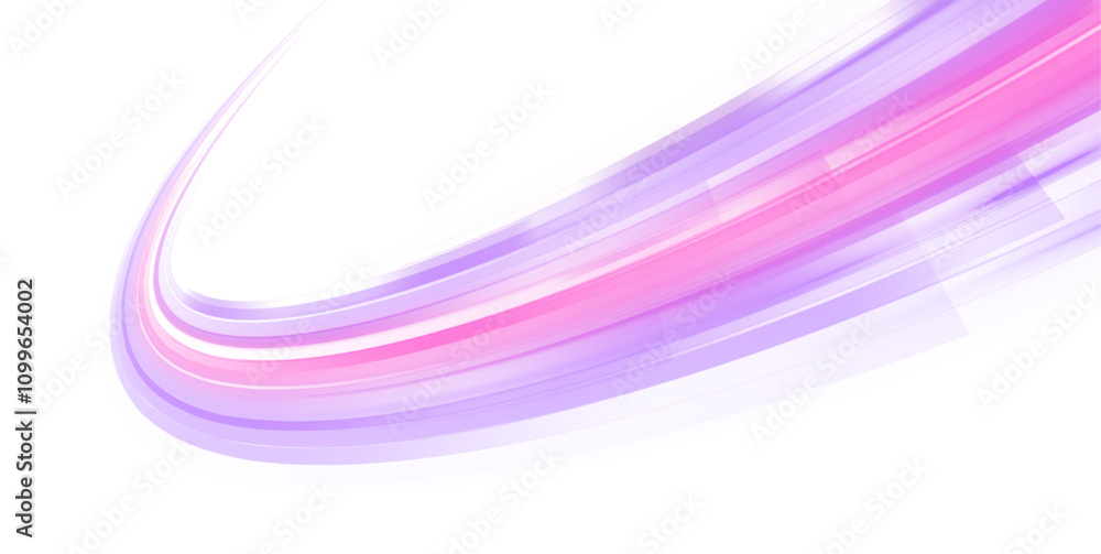 Luminous laser beams and abstract flash effects on transparent ...