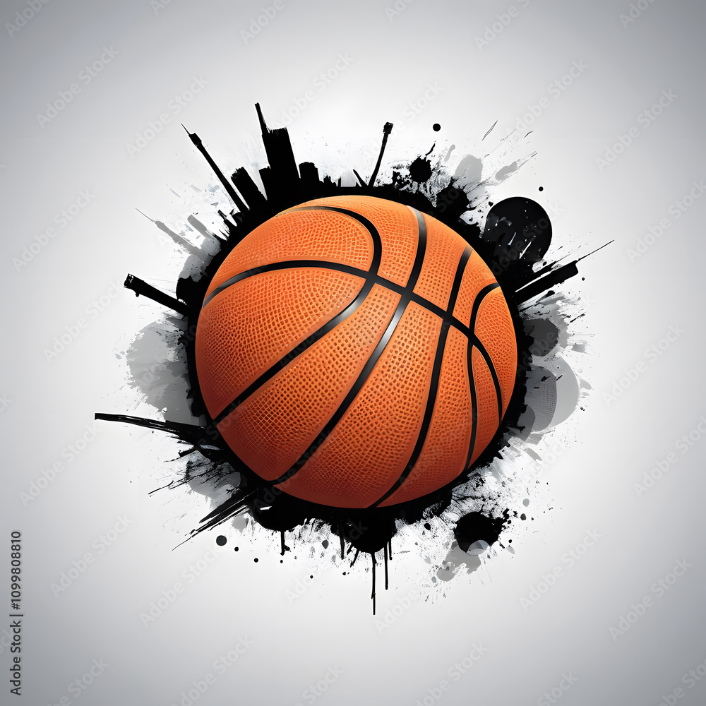 Exclusive design of 'basketball' image unique and stylish visuals for ...
