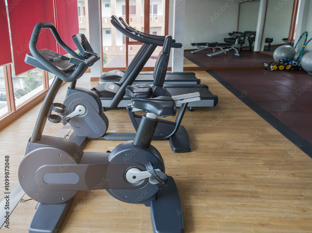 stationary bikes and treadmills equipment health exercise for ...