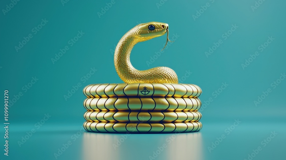 Explore the symbolism and significance of the golden snake in the ...