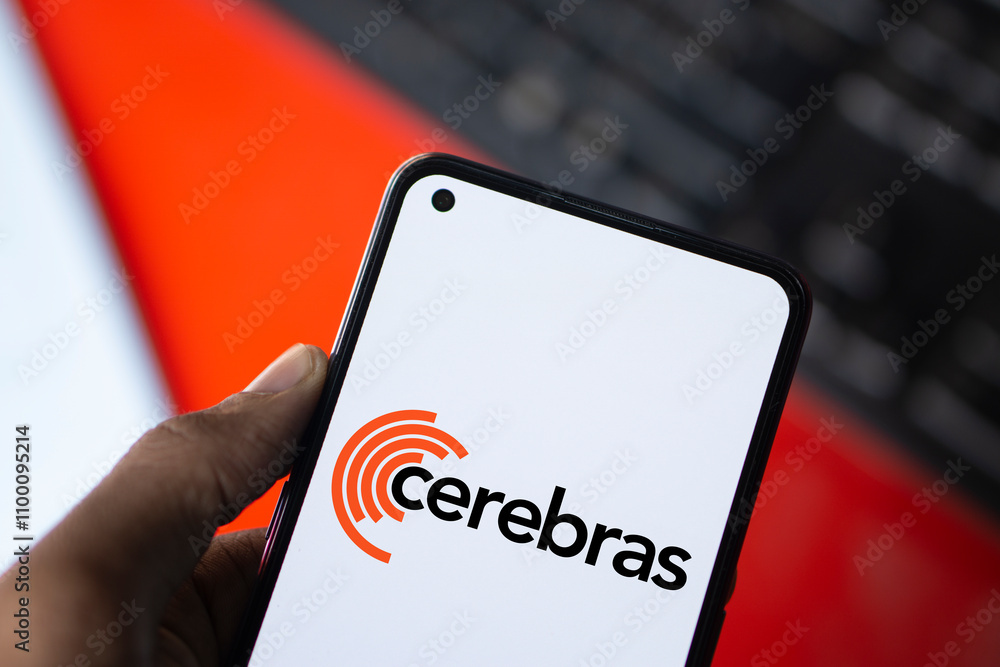 Dhaka, Bangladesh- 24 Nov 2024: Cerebras logo is displayed on ...