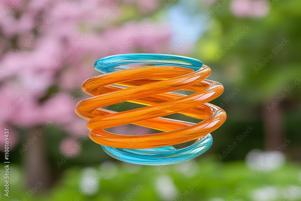 A hyper-realistic photo of a gyroscope in motion, with every detail of ...