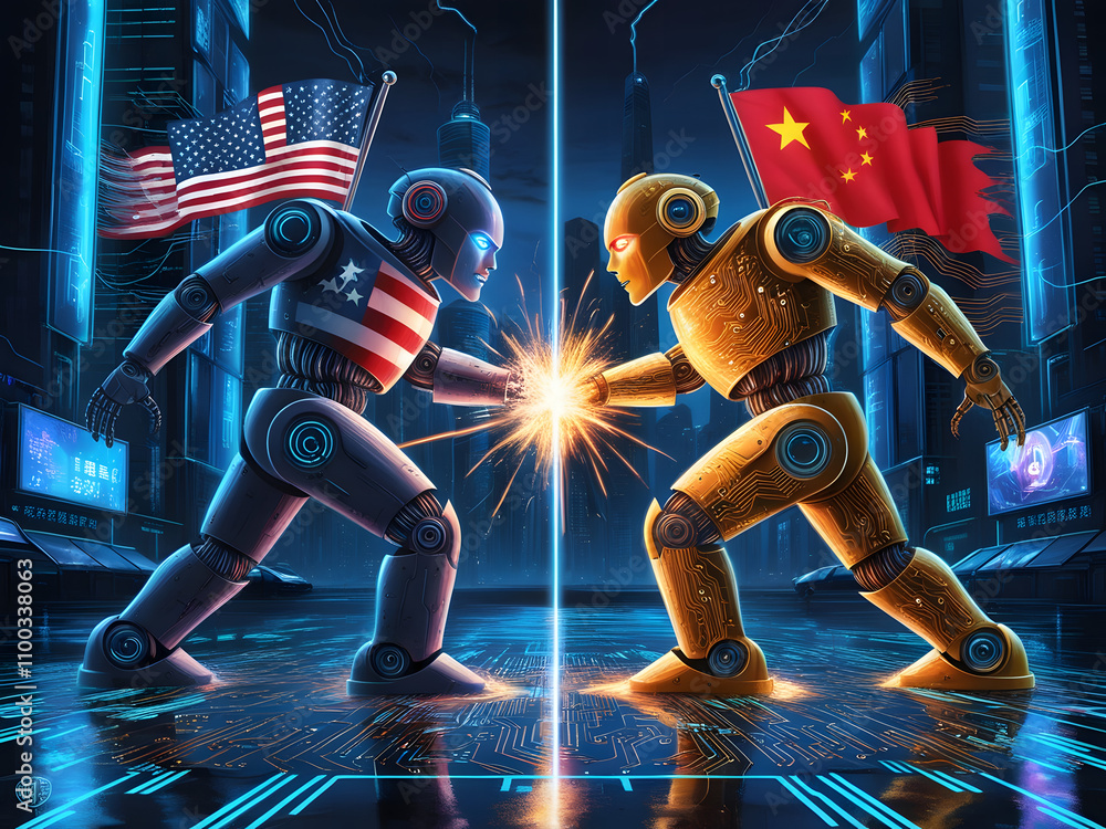 tariff wars vs; USA and China. Political influence in the world ...