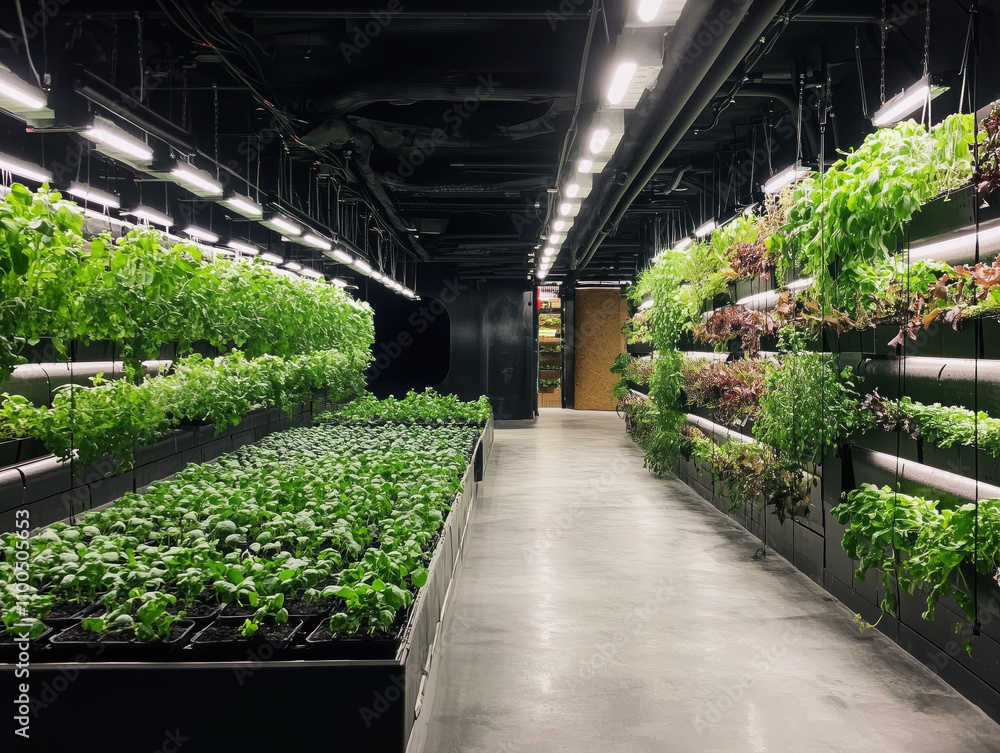 Discover the Subterranean Oasis: An Underground Hydroponic Farm ...