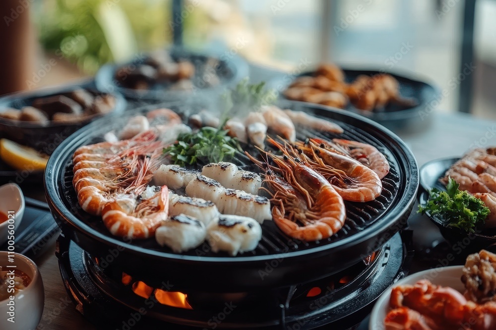 Vietnamese traditional seafood dishes hotpot grilled seafood Phu Quoc ...