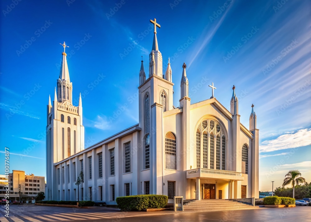 Stunning Minimalist Photography of the Catholic Cathedral in Maputo ...