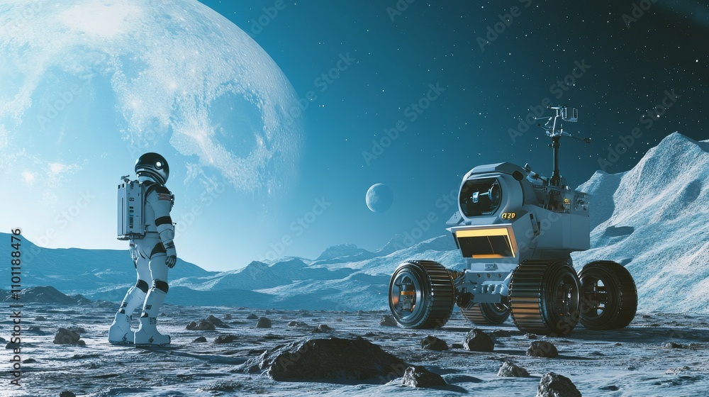 Robotic exploration of distant planets, planetary surface simulation ...