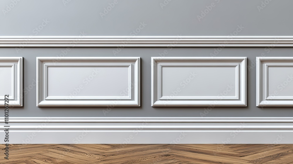 realistic wall skirting trim molding and moulding cornice for the house ...