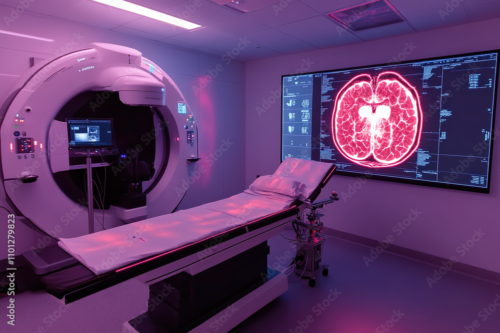Modern MRI machine brain scan medical technology hope healing ...