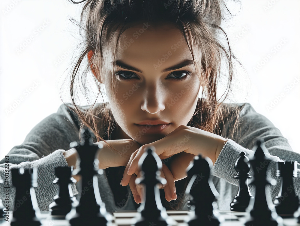 Female Chess Champion Faces Off Against AI in Thrilling Match: A Battle ...