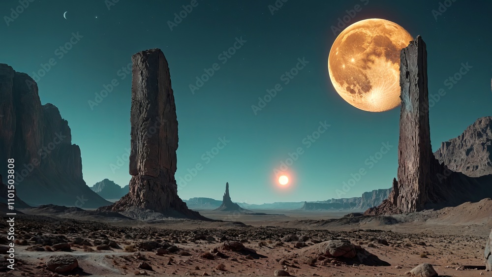 Beyond the Horizon: A breathtaking journey into a surreal alien ...