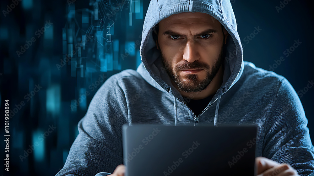 Cybersecurity alert virtual ai breach threat detected dark web analysis ...