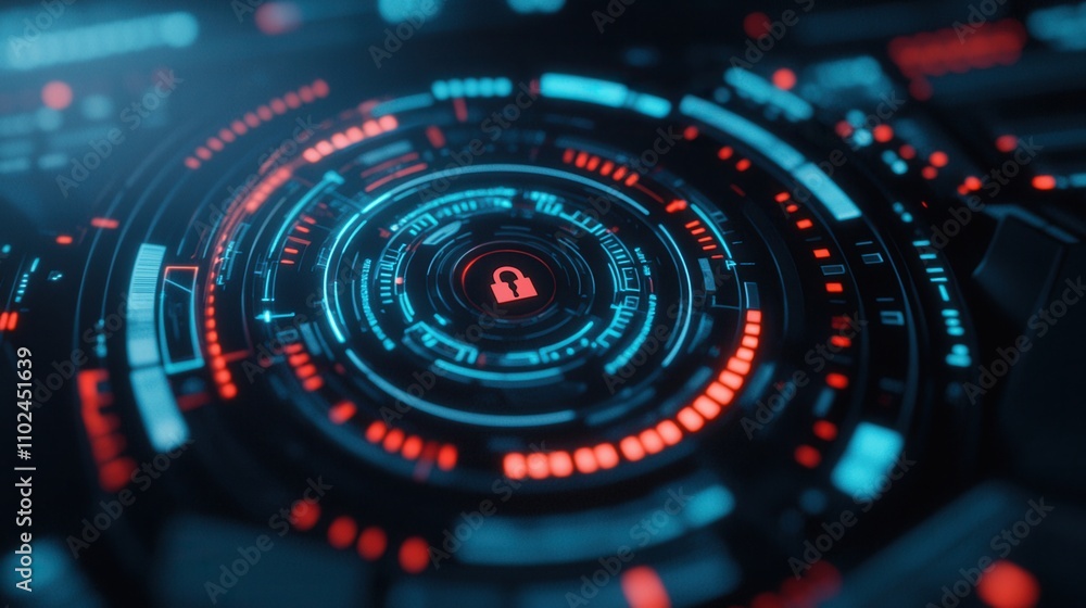 Ilustración de Stock Access control permissions and encryption, A ...