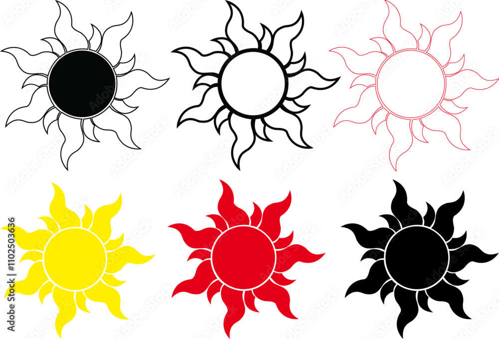 tangled sun, Sun svg , Sunrise svg , Sun svg for Cricut , Sunrise ...