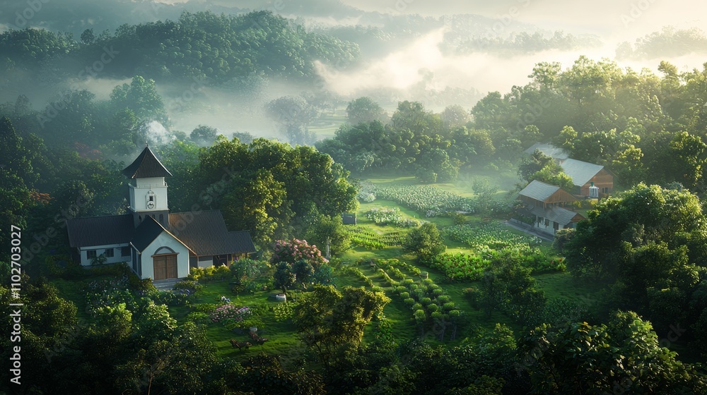 Sustainable farming practices at a large-scale zero-waste farm green ...