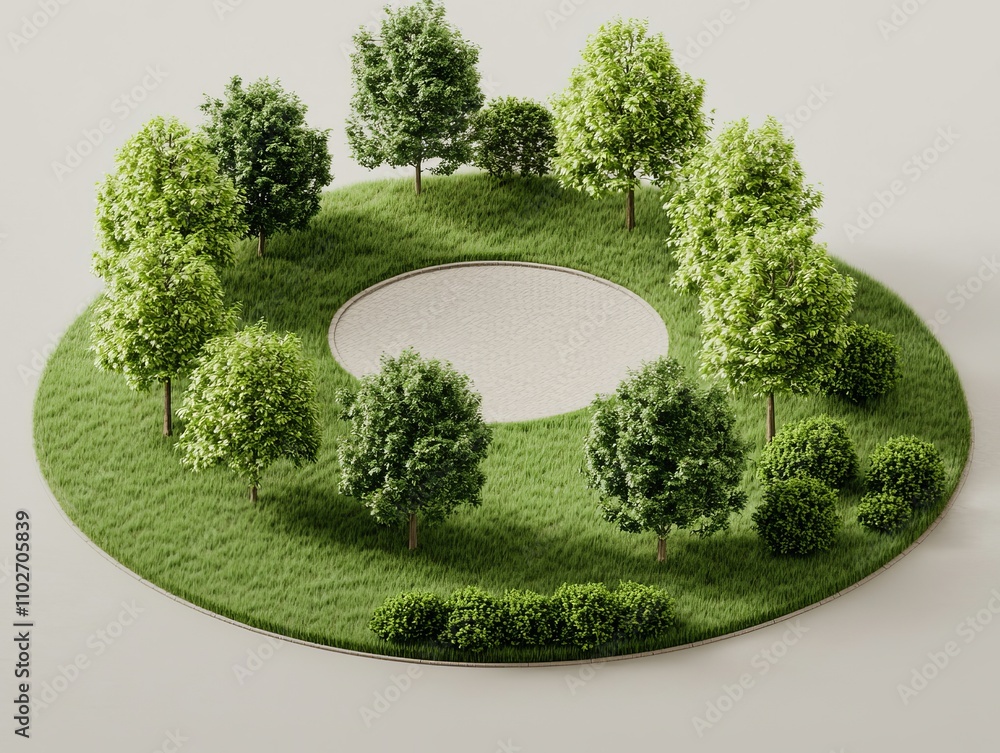 Rewilding project integrating trees and wildlife habitats in urban ...