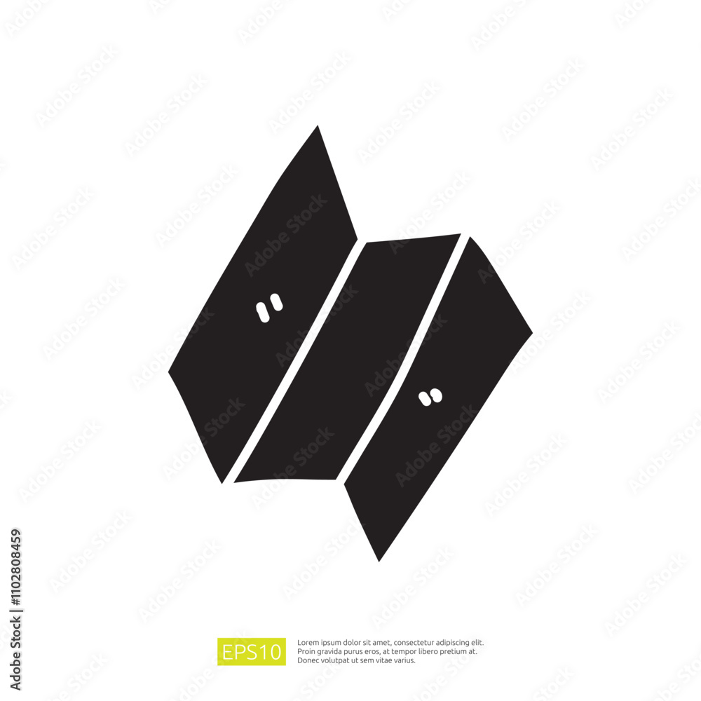 This image features a stylized, abstract representation of two ...