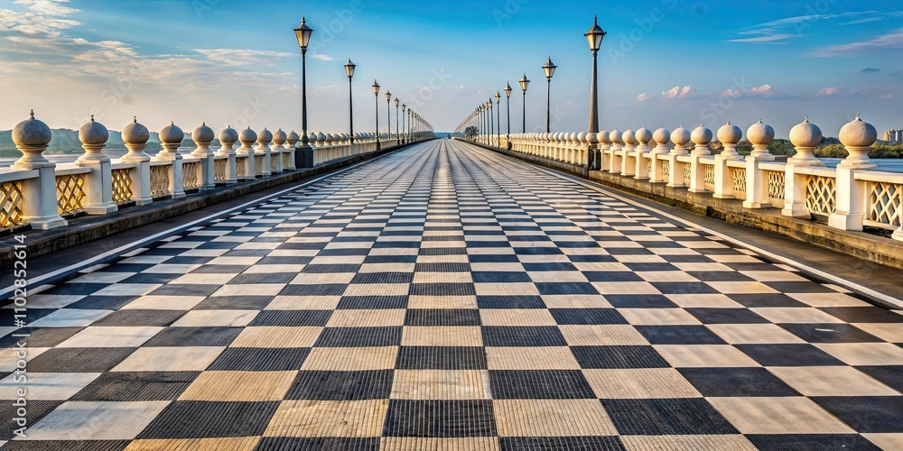 Chessboard pattern on Chennai's Napier Bridge for 44th Chess Olympiad ...