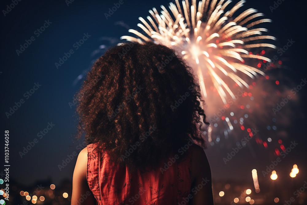 Diversity colored woman day celebration, american free woman conceptual ...