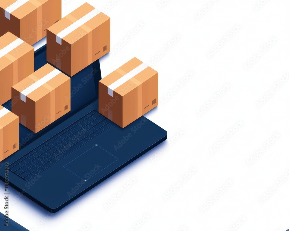 Logistics system using AI and machine learning to optimize stock ...