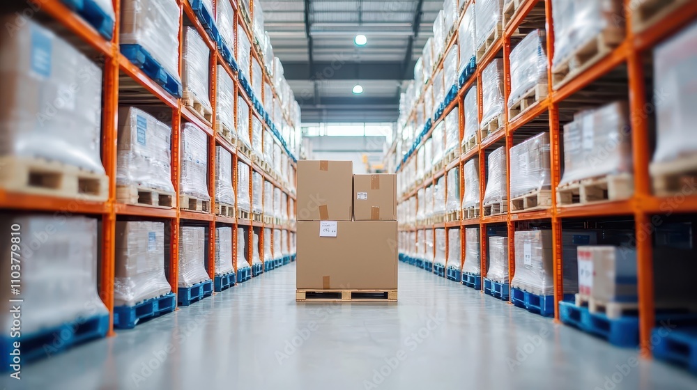 Food warehouse logistics system integrating IoT sensors for realtime ...