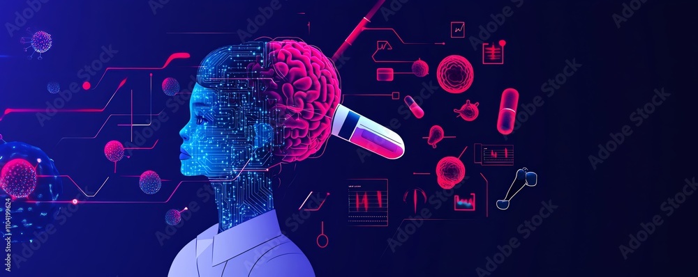 Researcher utilizing AI to classify different cell types automatically ...