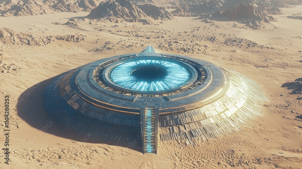 Solar Energy Innovation: Futuristic Ancient-Egyptian Eye Symbol Solar ...