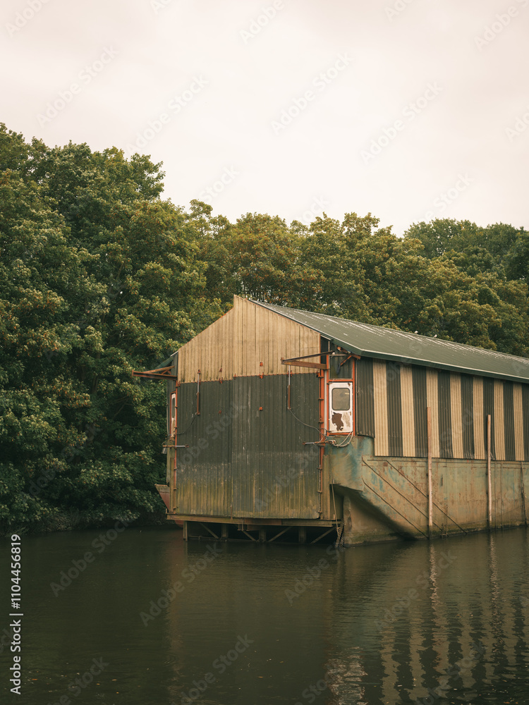 Colliers Boatyard, a modern covered dry docking facility. Located on ...