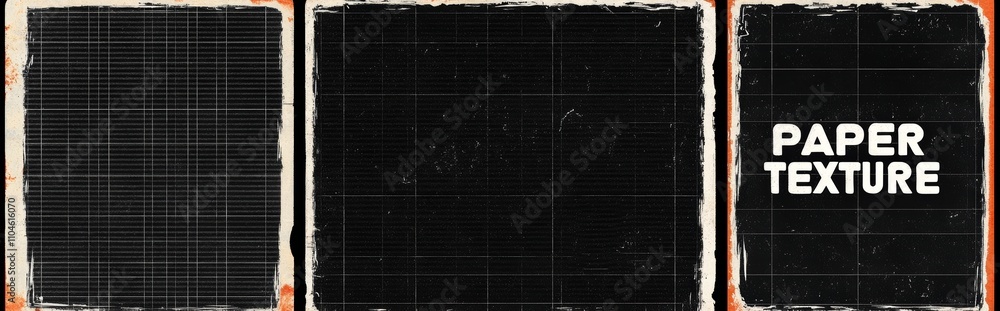 Vintage Paper Texture Overlay for Retro Vinyl Album Cover with ...