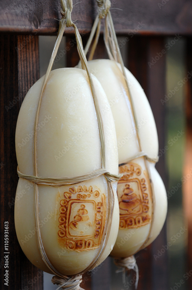 11/11/2023 Sila Calabria Italy. Silano DOP cheese is a typical cheese ...