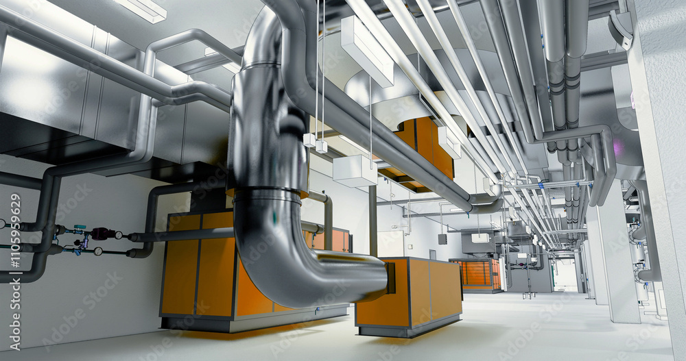 Conceptual visualization of drawing style of utilities at BIM ...