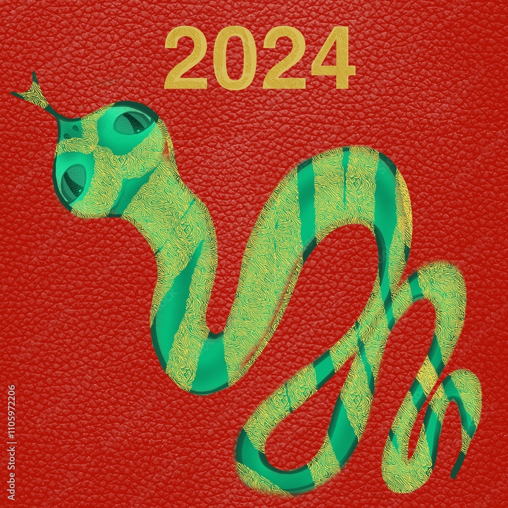 year of the snake snake symbol of 2025, royal and beautiful snake ...