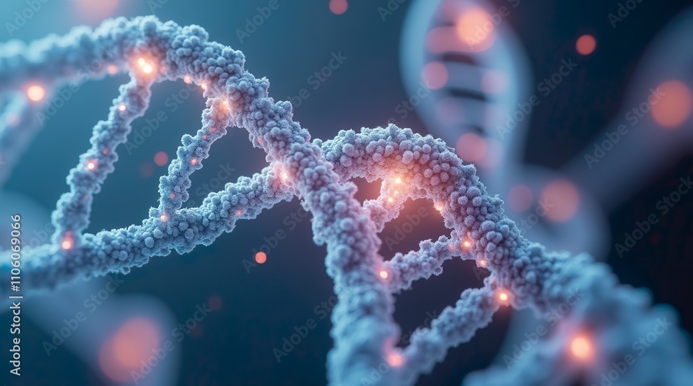 Illustration Stock Unlocking the Code of Life: The Mechanism of CRISPR ...