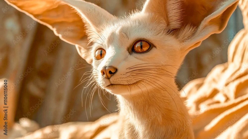 Discover the charm of a unique creature featuring oversized ears and ...