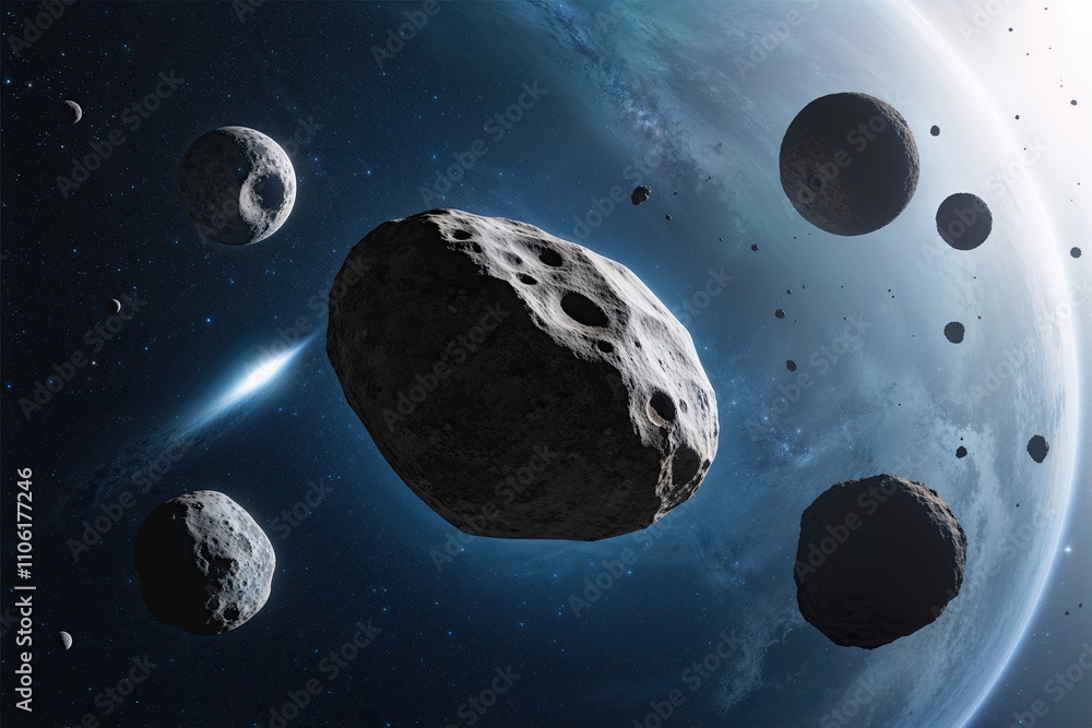 Asteroids and Comets Journeying Through Space A Visual Collection of ...